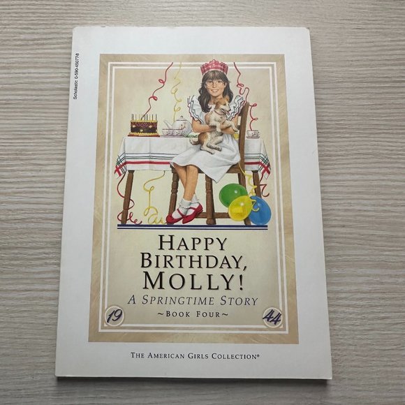American Girl | Other | Vintage American Girl Happy Birthday Molly Book ...